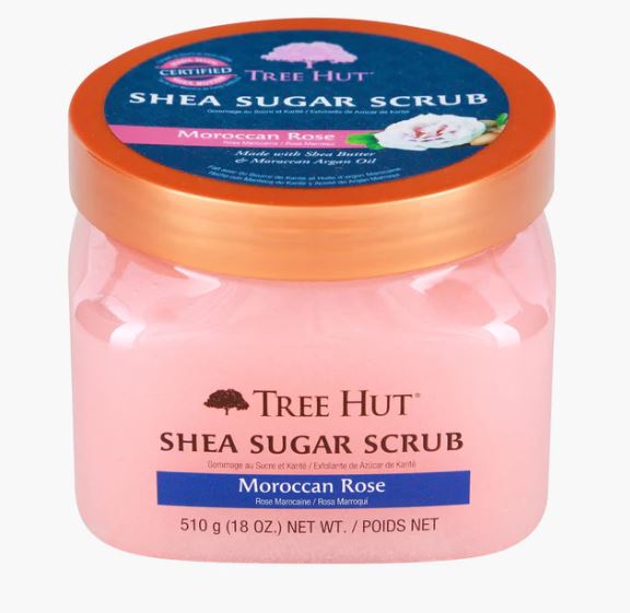 Tree Hut Moroccan Rose Sugar Scrub 510g - Kream