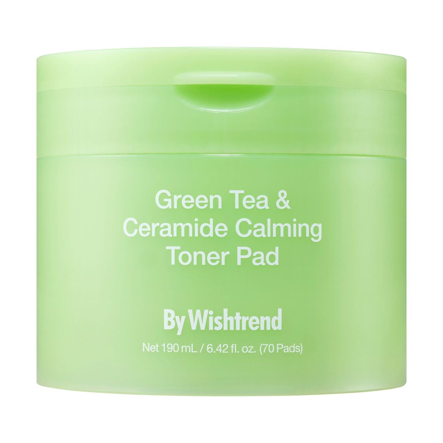 BY WISHTREND Green Tea & Ceramide Calming Toner Pad 70 шт | Kream